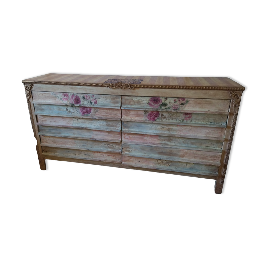 Commode relooké vintage chic | Selency