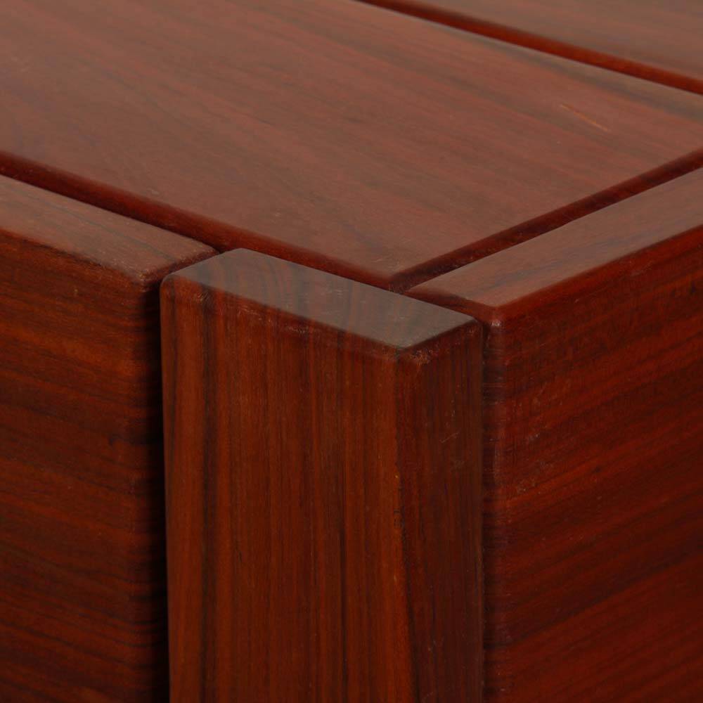 Paire de tables de chevet en orme pour Maison Regain, 1970 | Selency