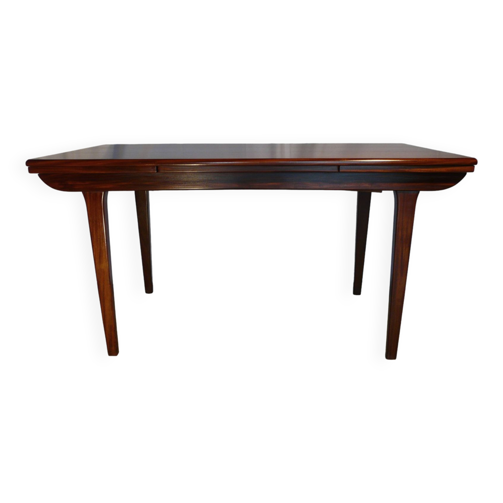 Table rectangulaire extensible vintage scandinave | Selency