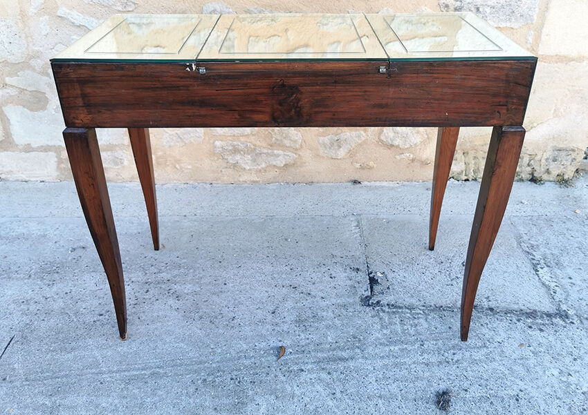 Coiffeuse console miroirs années 40 | Selency