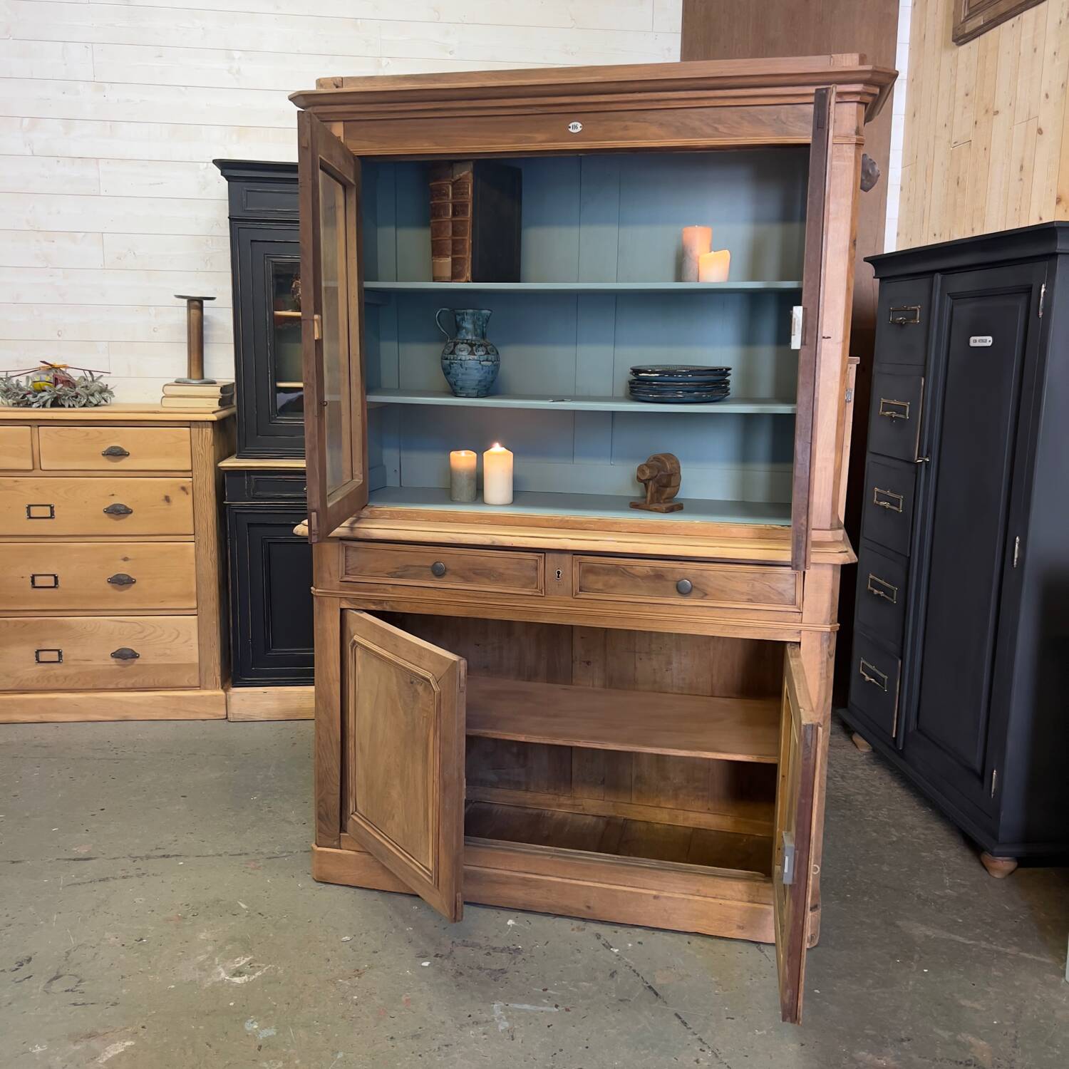 Vaisselier bois brut | Selency