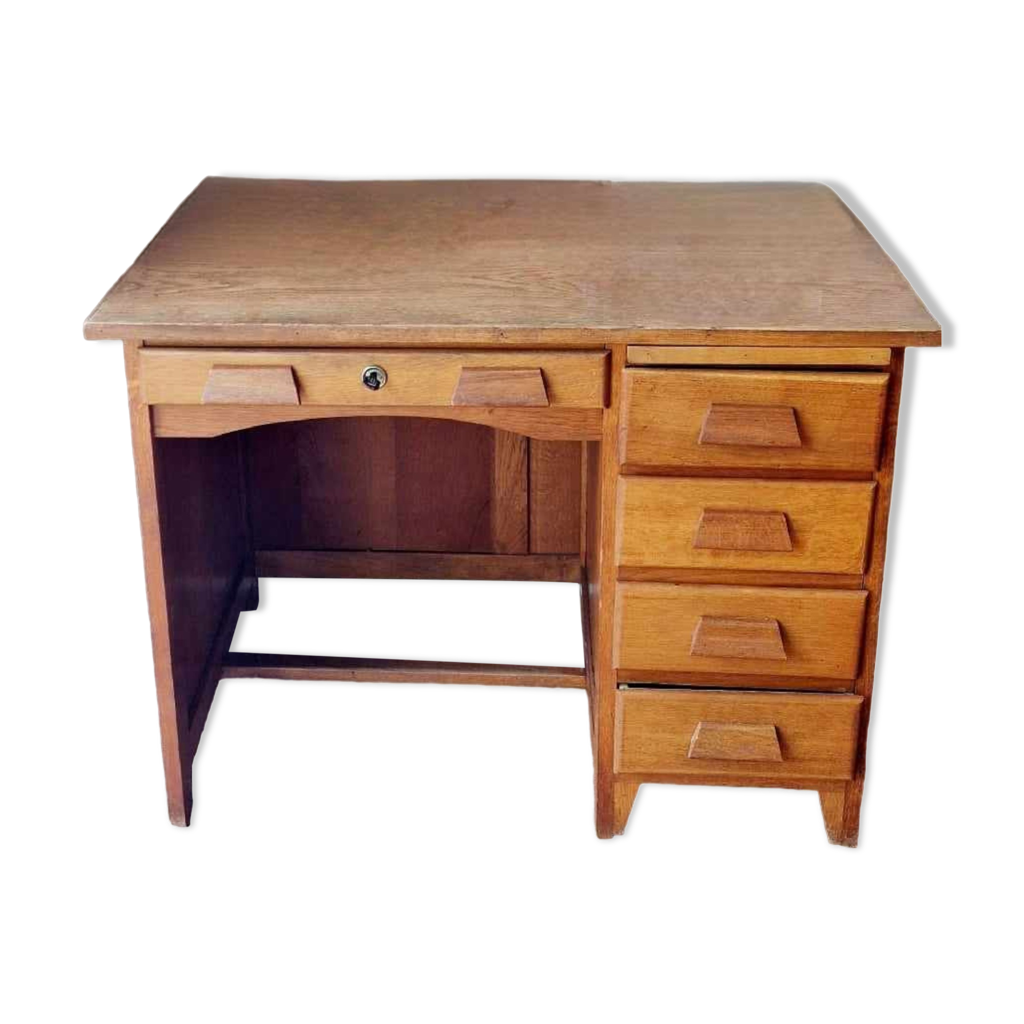 Bureau avec tiroir et tablette intégrée | Selency