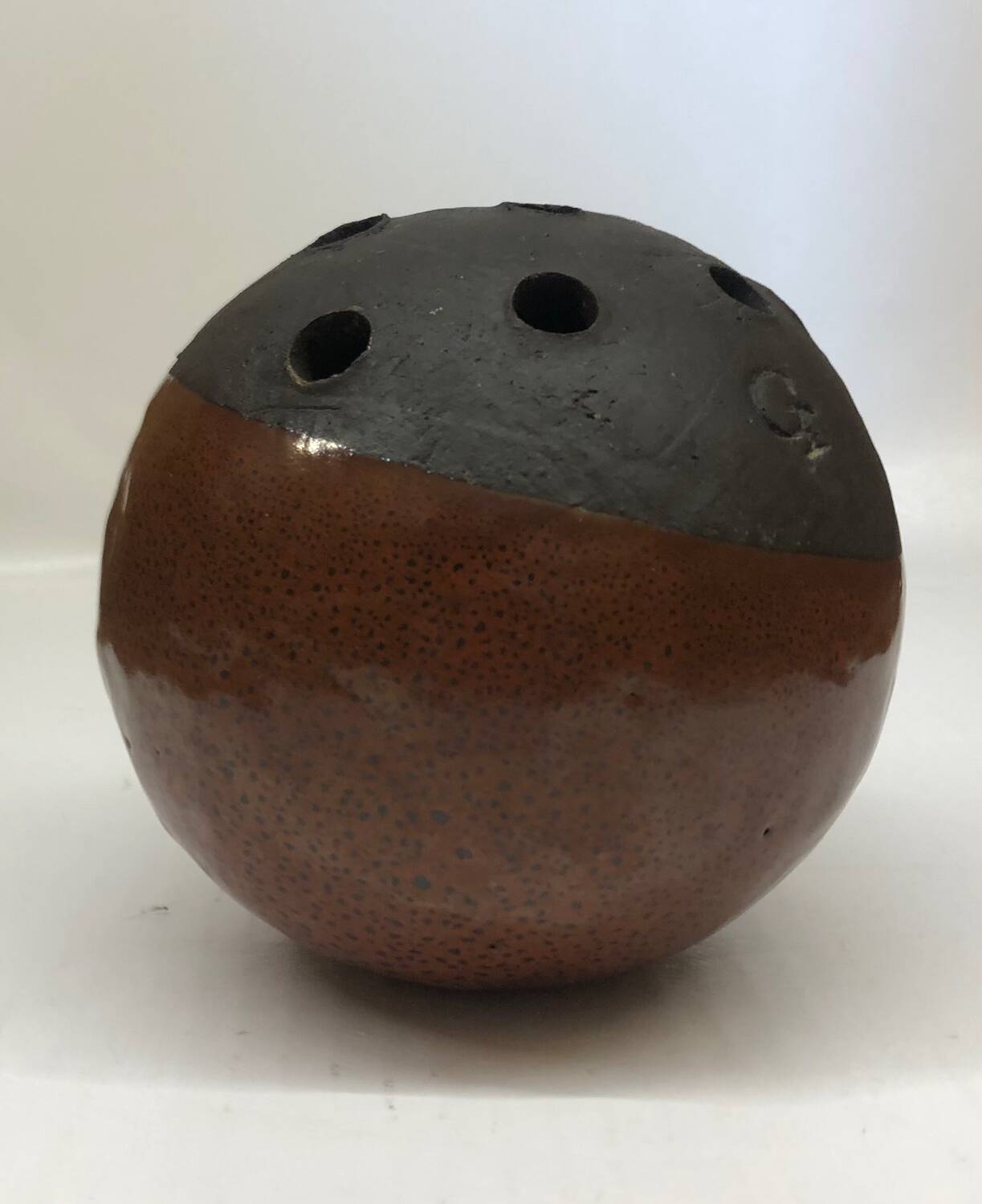 Vase boule design signé | Selency