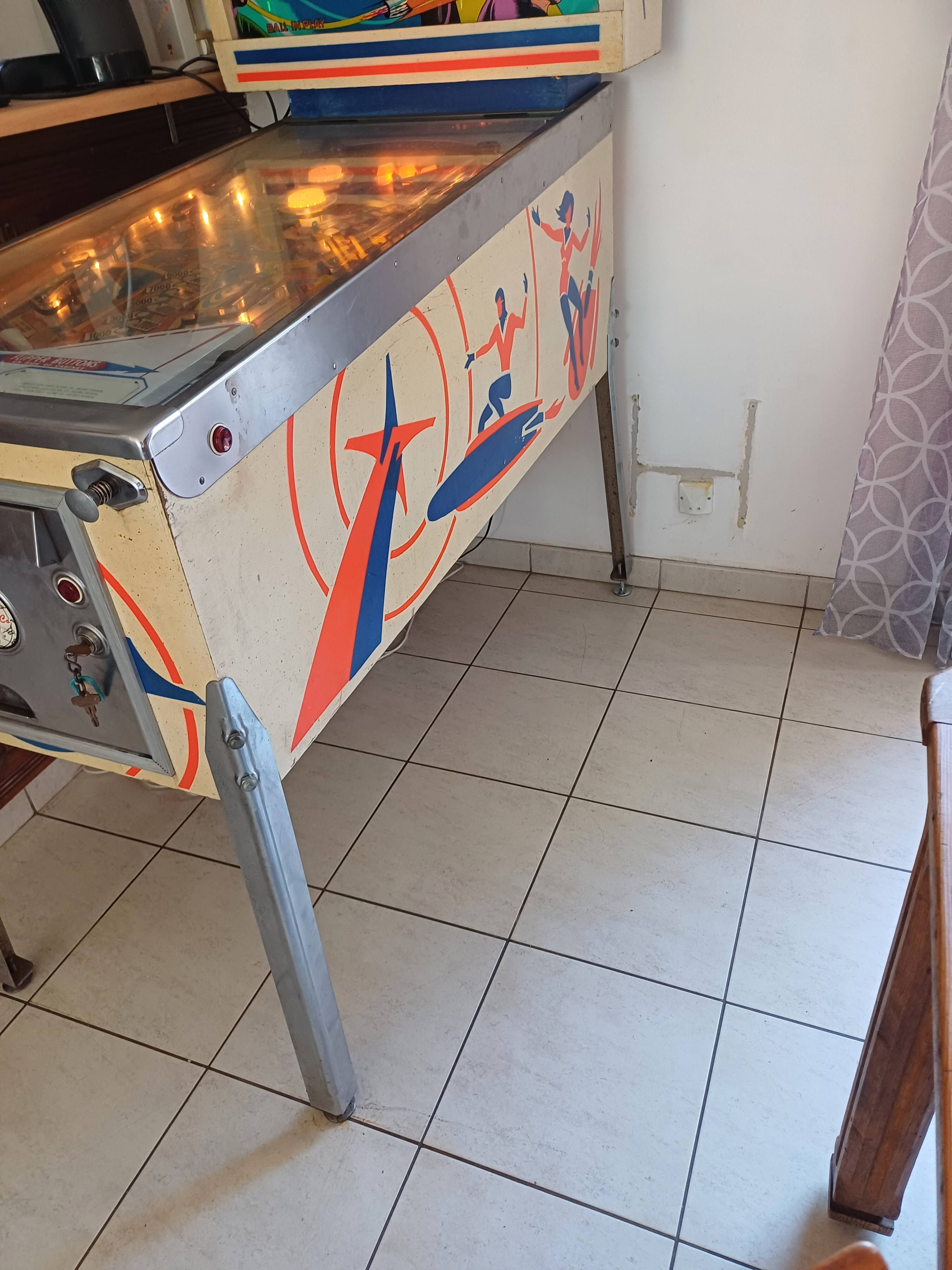 Flipper Gottlieb Jet Spin 1977 | Selency