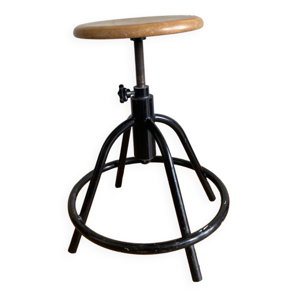 Tabouret d’atelier indus | Selency