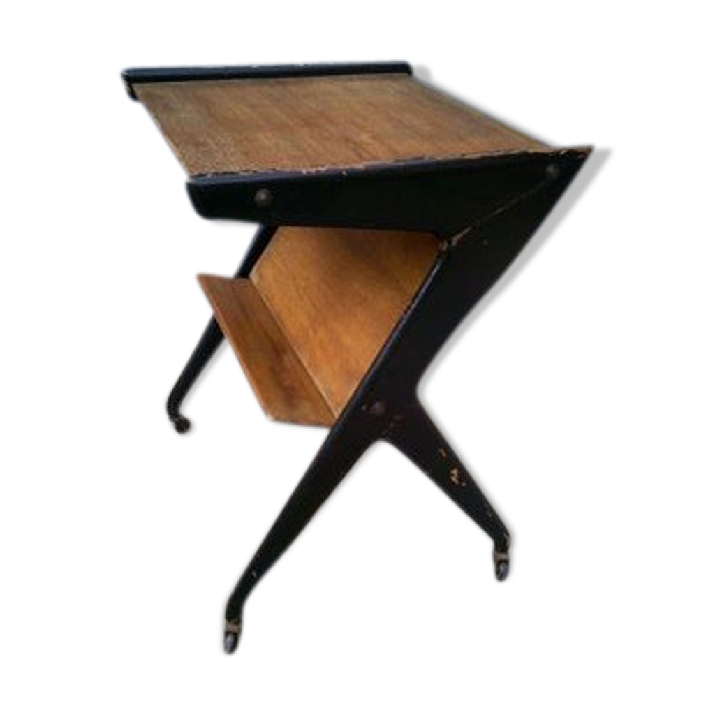 Table télé vintage en chêne | Selency