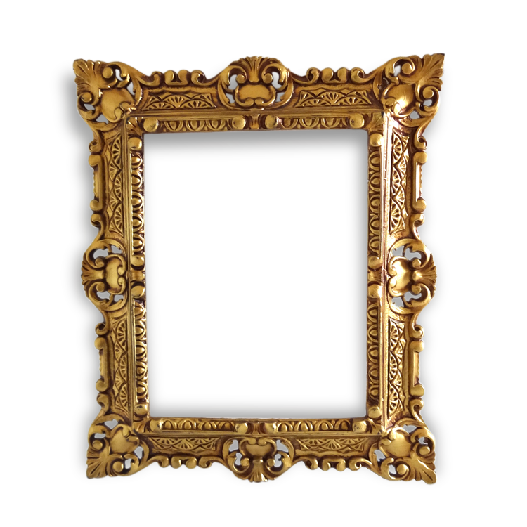 Cadre rétro doré style baroque | Selency