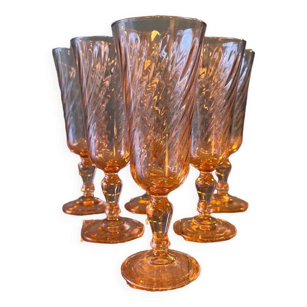 Verre flûte Luminarc Rosaline | Selency