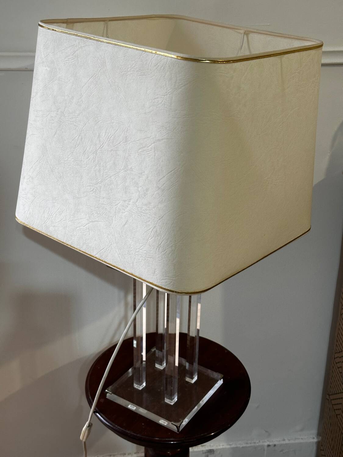 Lampe Plexi David Lange pour Roche-Bobois - Années 70 | Selency