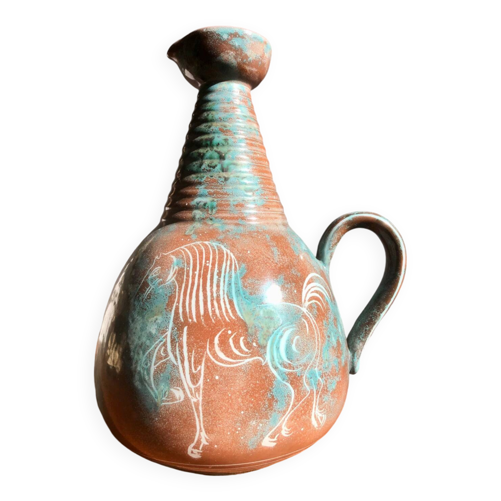 Yvon Roy Montgolfier vase vintage céramique | Selency