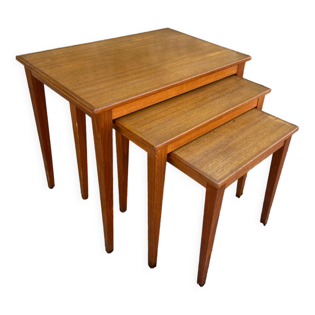 Trio tables gigognes scandinaves 1960 | Selency