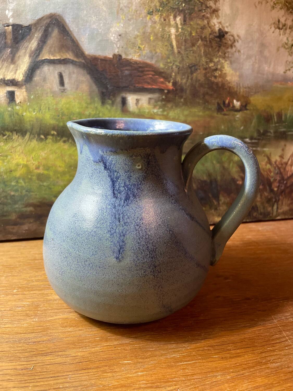 Pichet en grès bleu | Selency