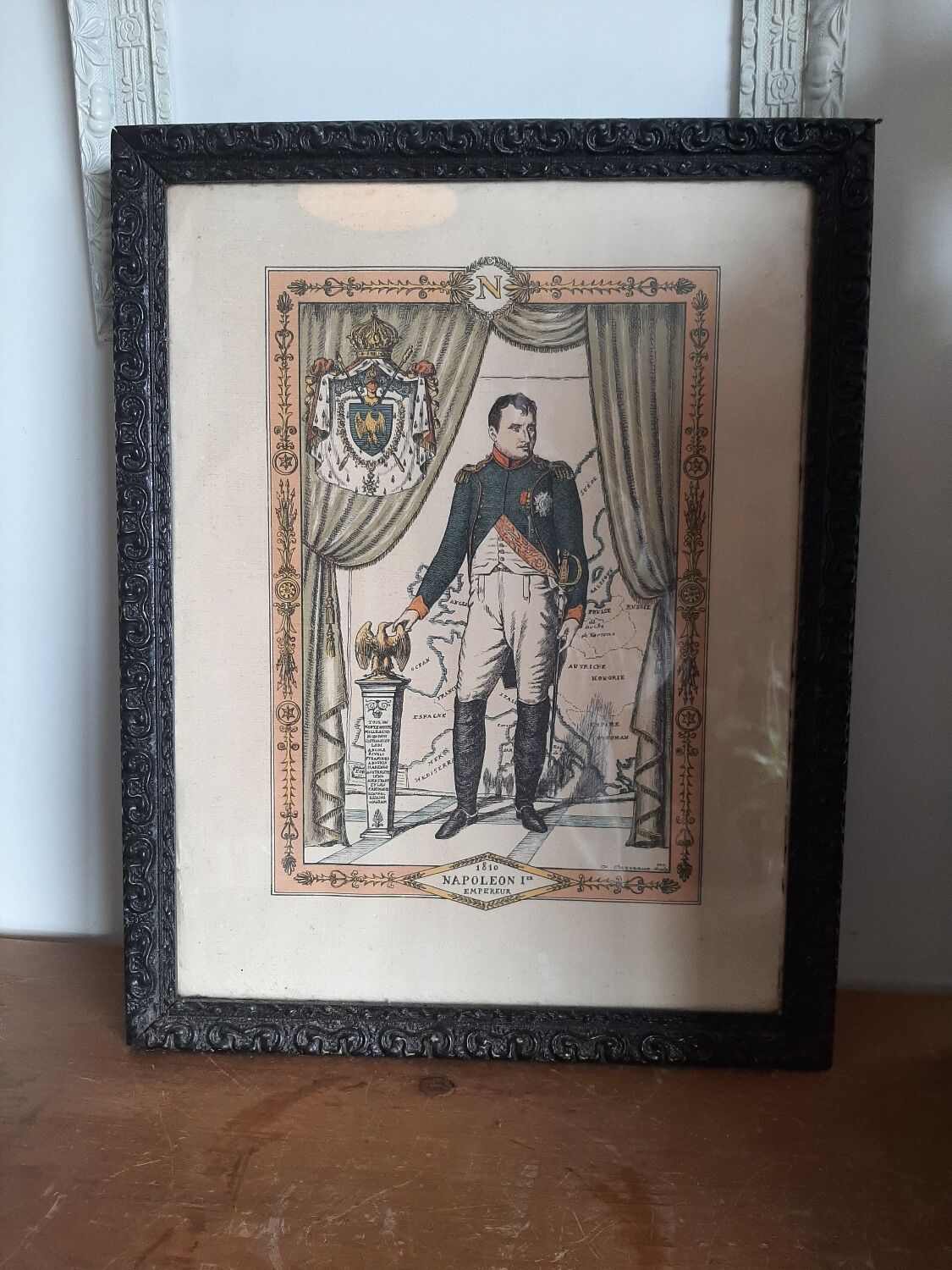 Tableau Napoléon 1810 par Derveaux | Selency