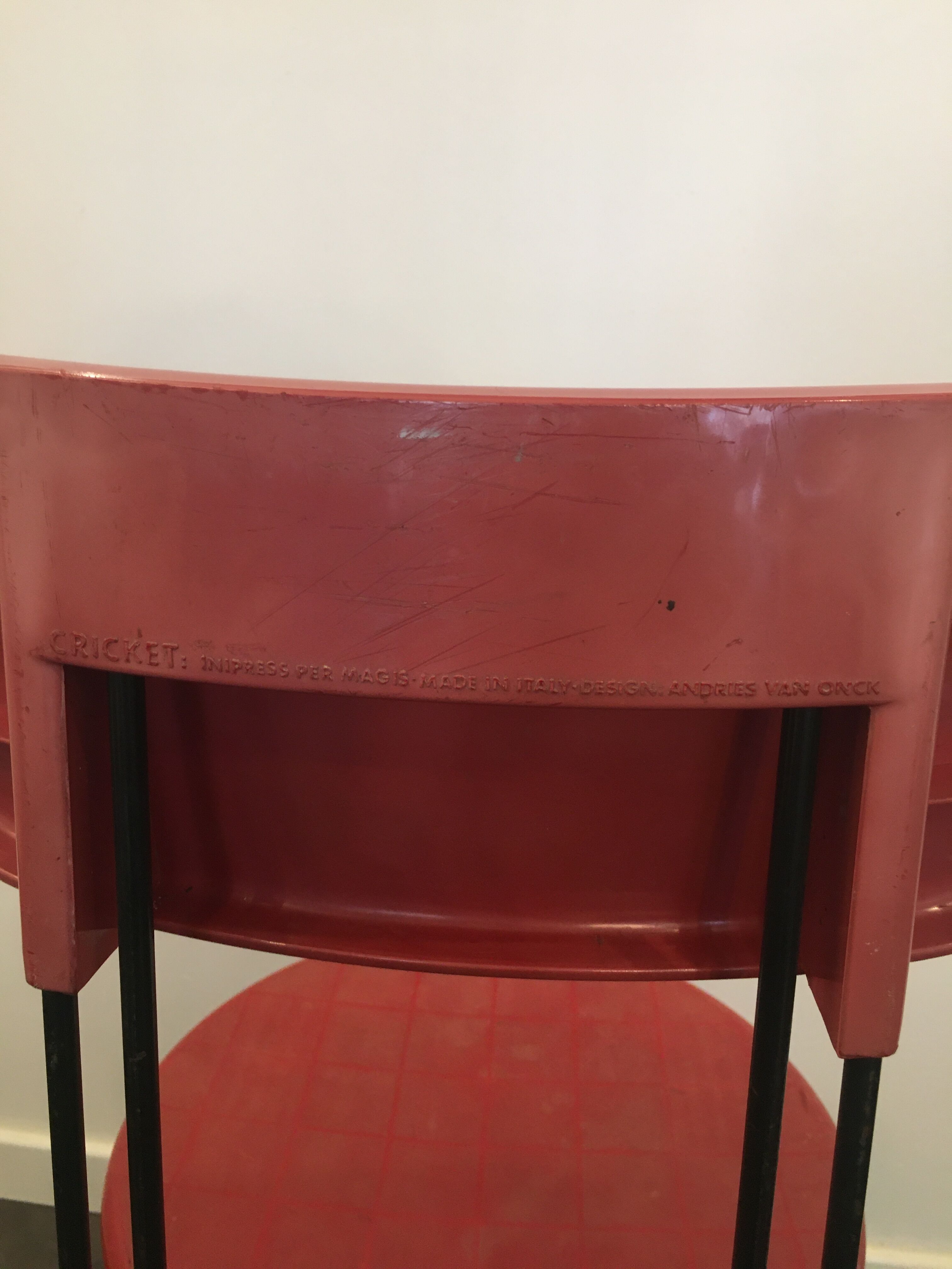 Folding cricket chair, by Andries Van Onck, Magis, Circa 1983 | Selency