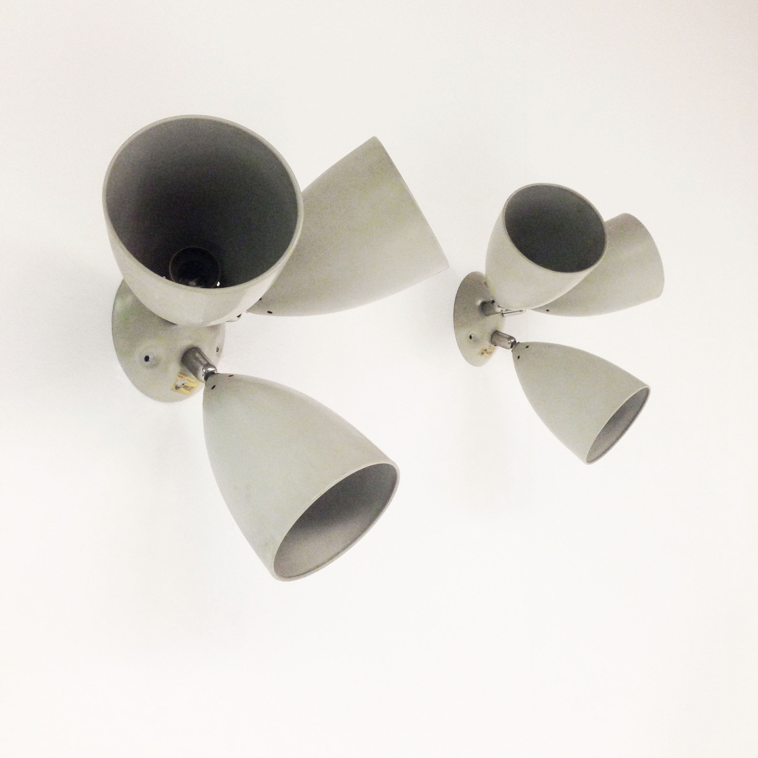 Applique murale / plaffonier de Louis Kalff For Philips, années 1960 ...