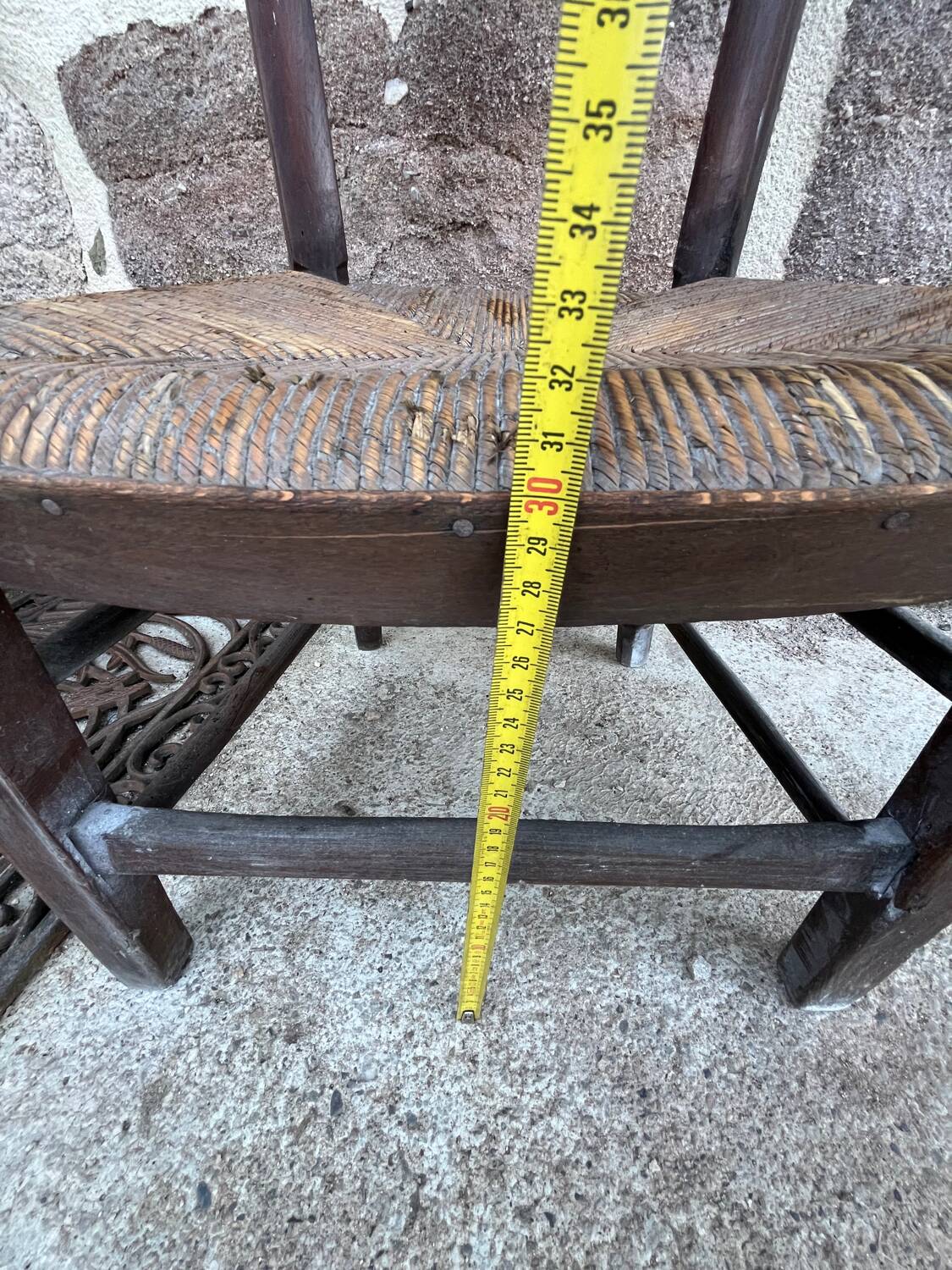 Chaise en paille | Selency