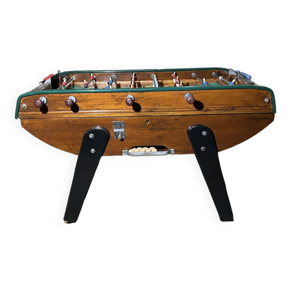 Babyfoot Bonzini B60 de 1980 restauré par Babylone | Selency