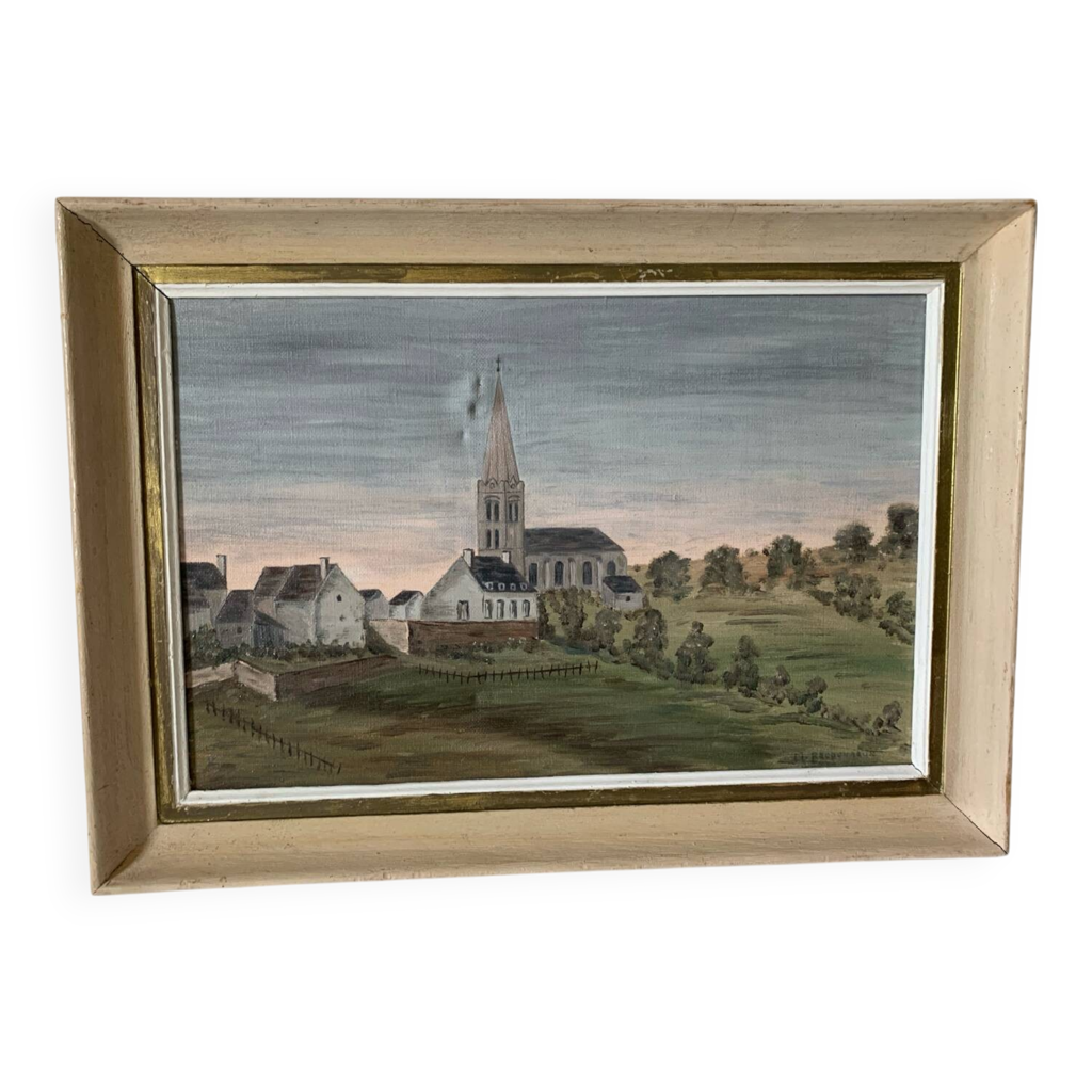 Tableau huile sur toile | Selency