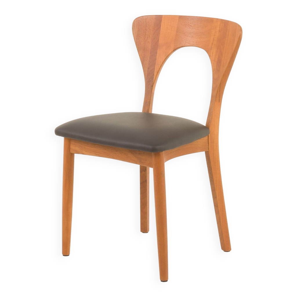 "Peter Chair" danoise en teck par Niels Koefoed pour Hornslet, 1960 ...