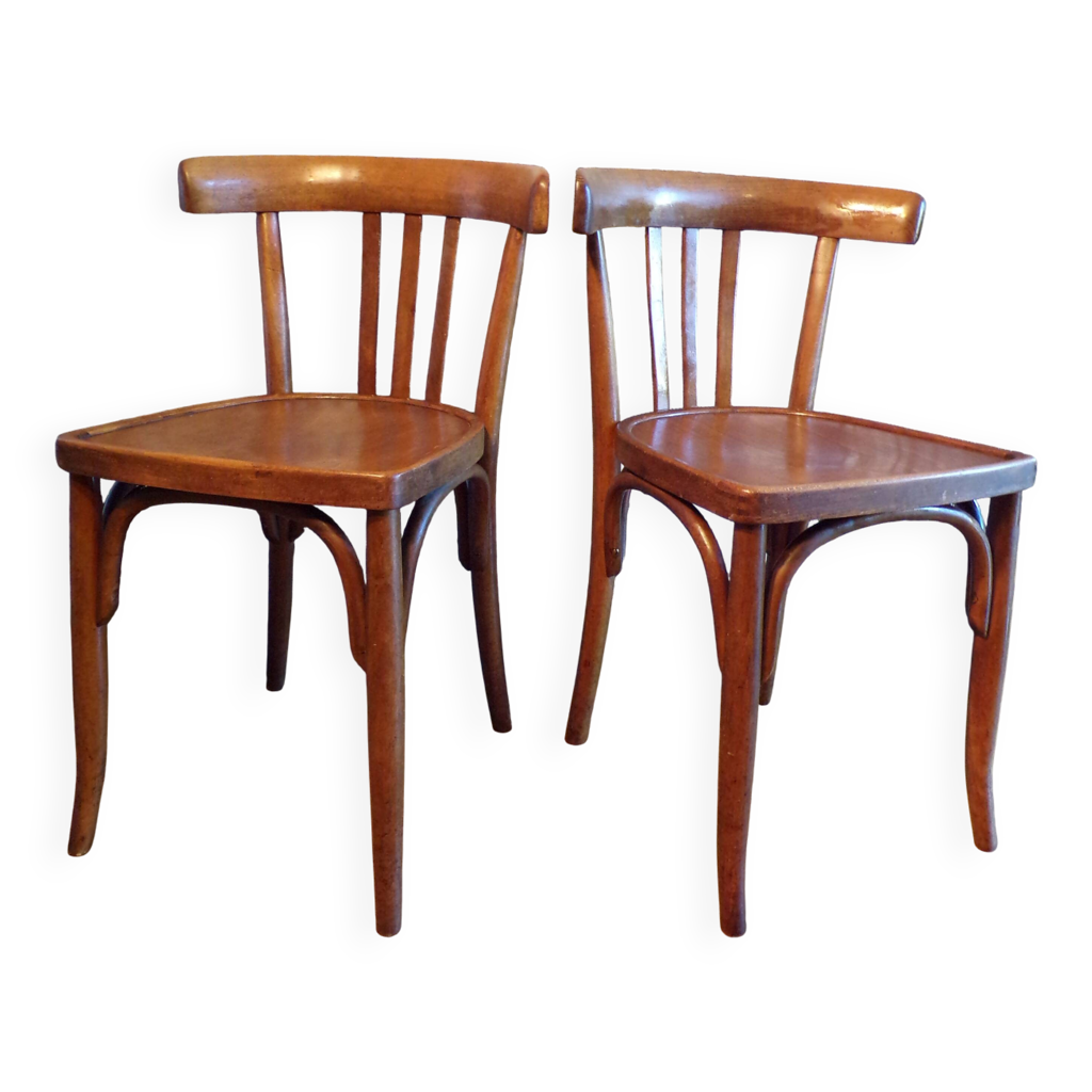 Paire de chaises de bistrot | Selency
