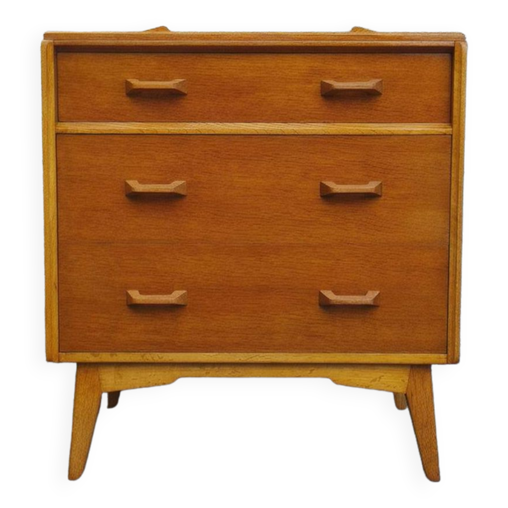 Commode à trois tiroirs Tallboy en chêne de la gamme Brandon de G Plan ...