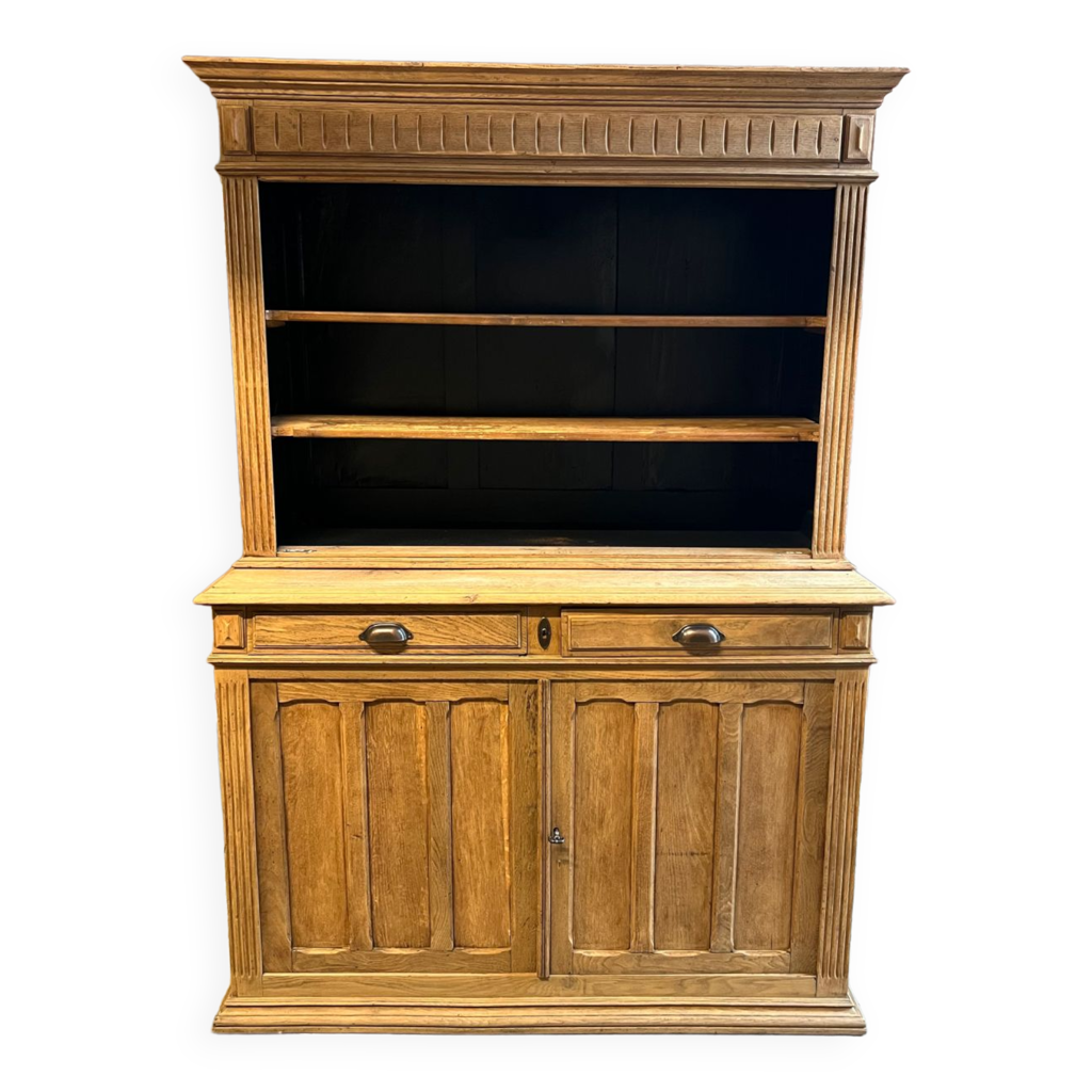 Buffet vaisselier en chêne massif | Selency