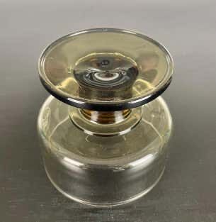 Coupe sà champagne ou à dessert portant le logo Mobil Pegasus, 1970 ...