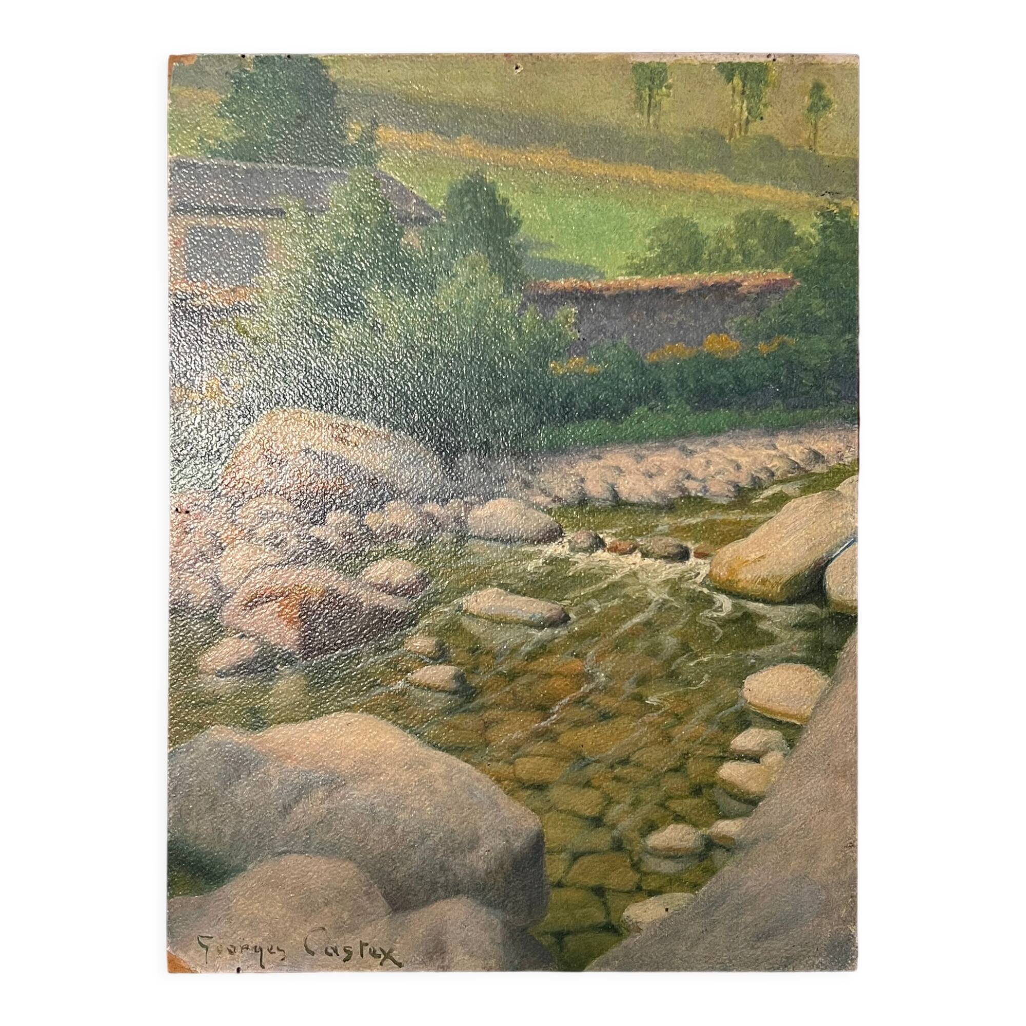 Tableau de Georges Castex | Selency