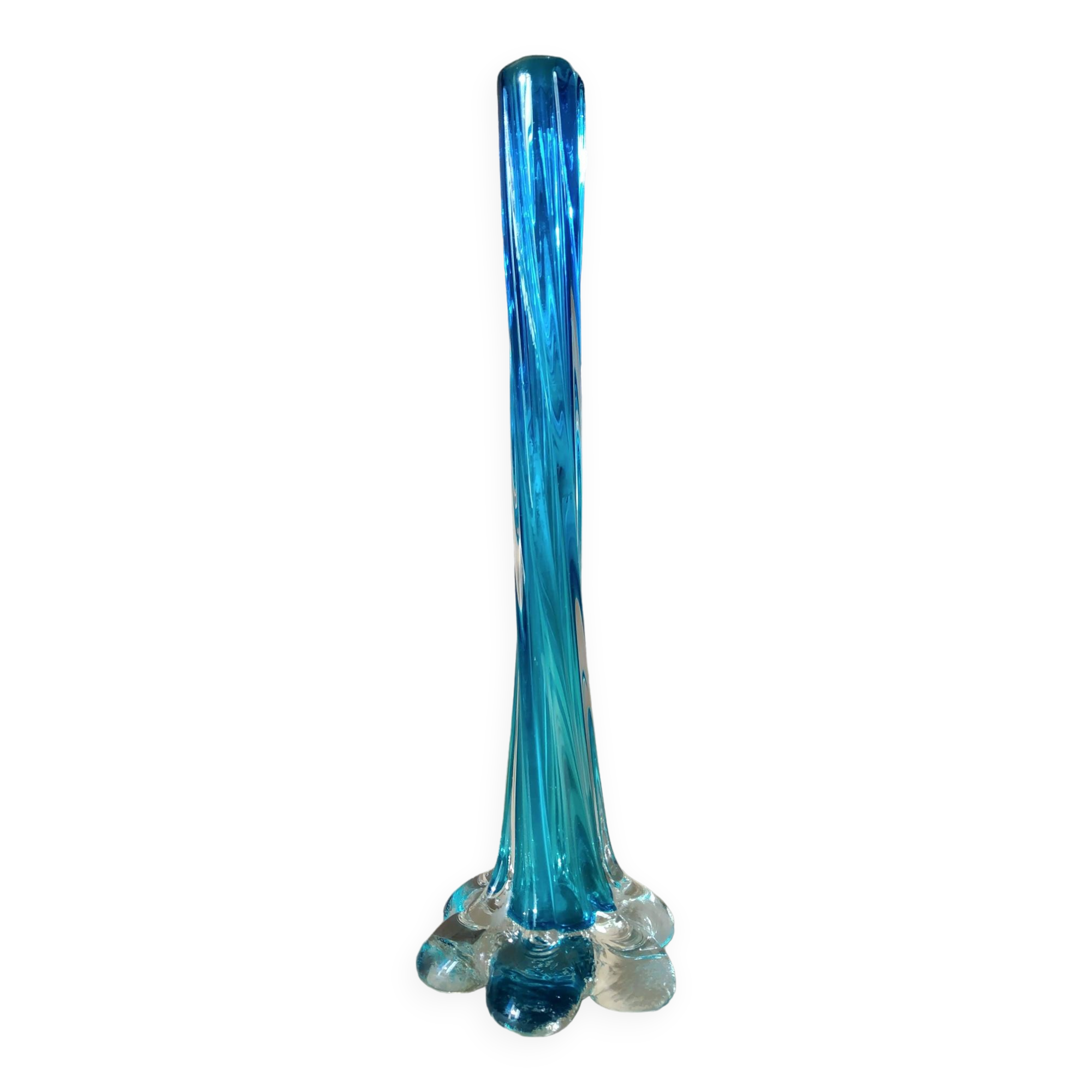 Vase soliflore verre soufflé de Murano | Selency