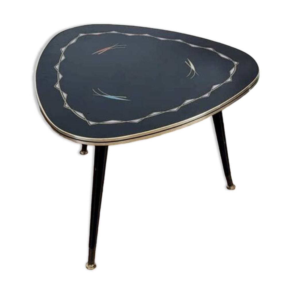 Table basse tripode des années 50 | Selency