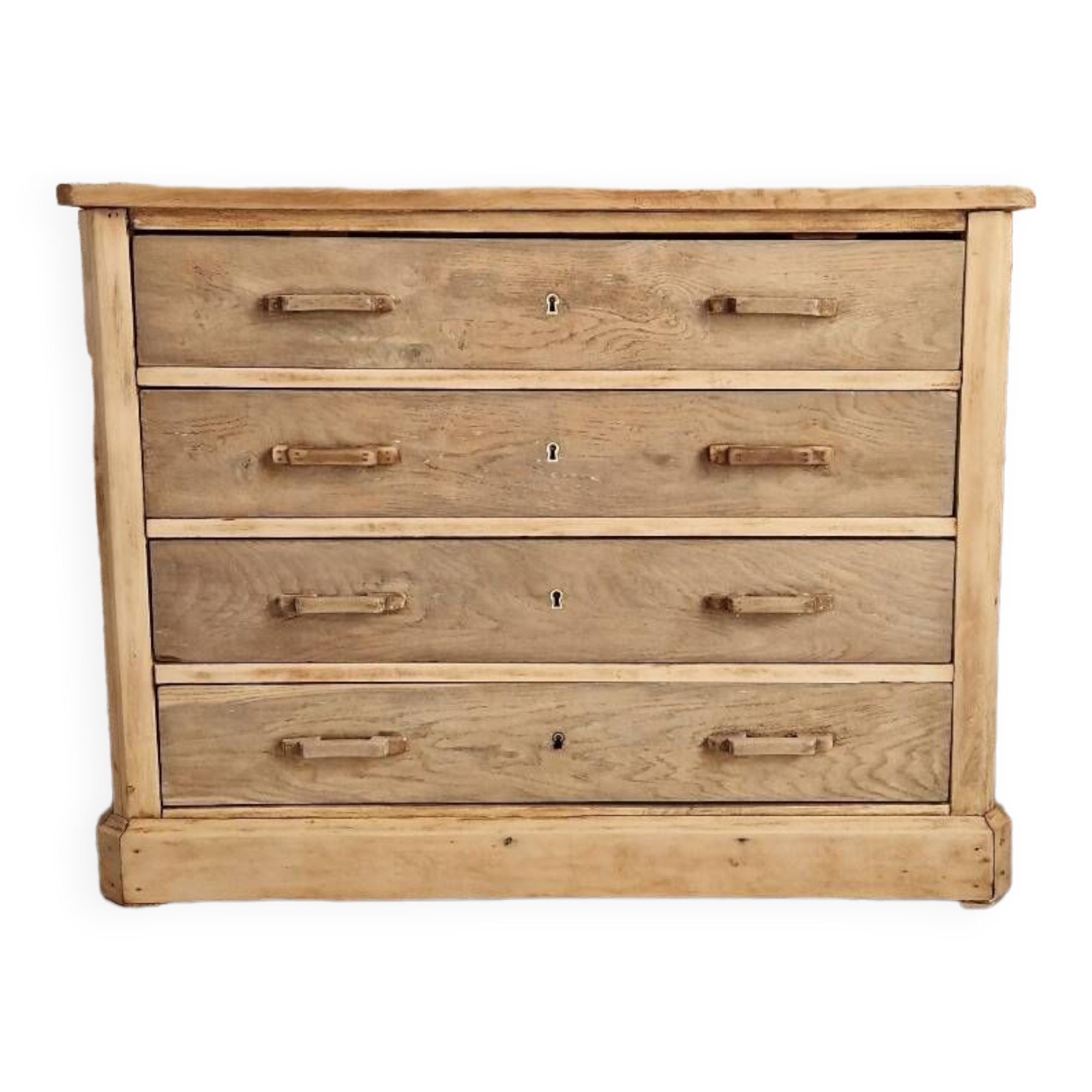 Commode ancienne en bois massif | Selency