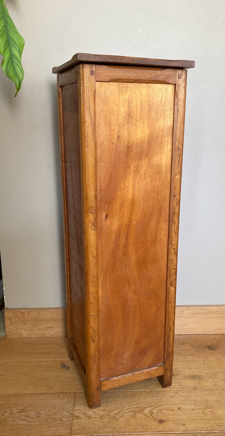 Huche à pains en chêne et hêtre début XXe | Selency