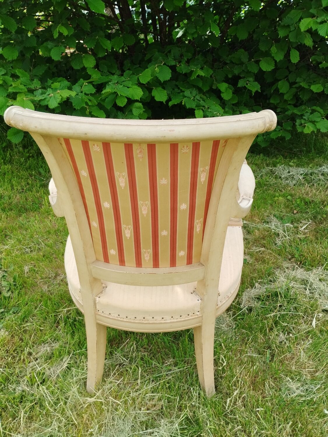 Paire de fauteuils anciens style louis xvi directoire | Selency