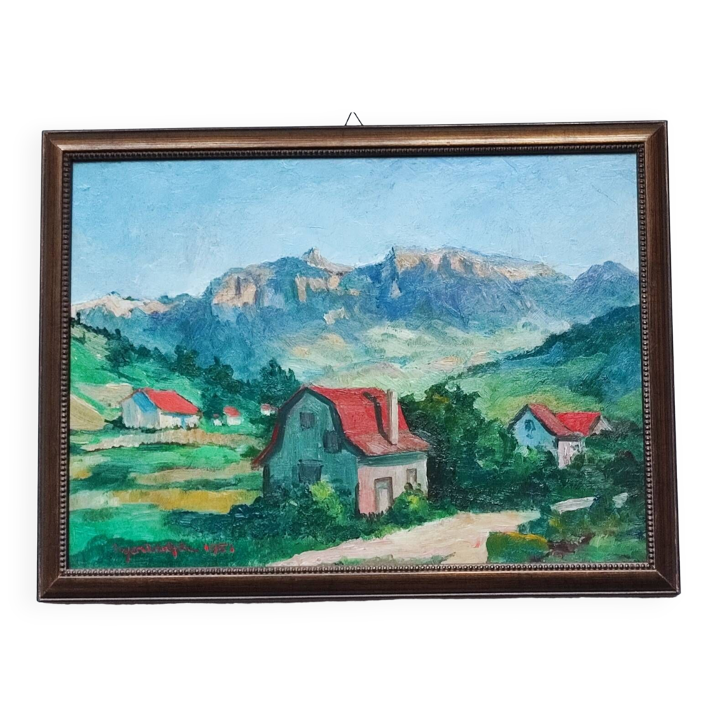 Peinture à l'huile de Roger Adolphe | Selency