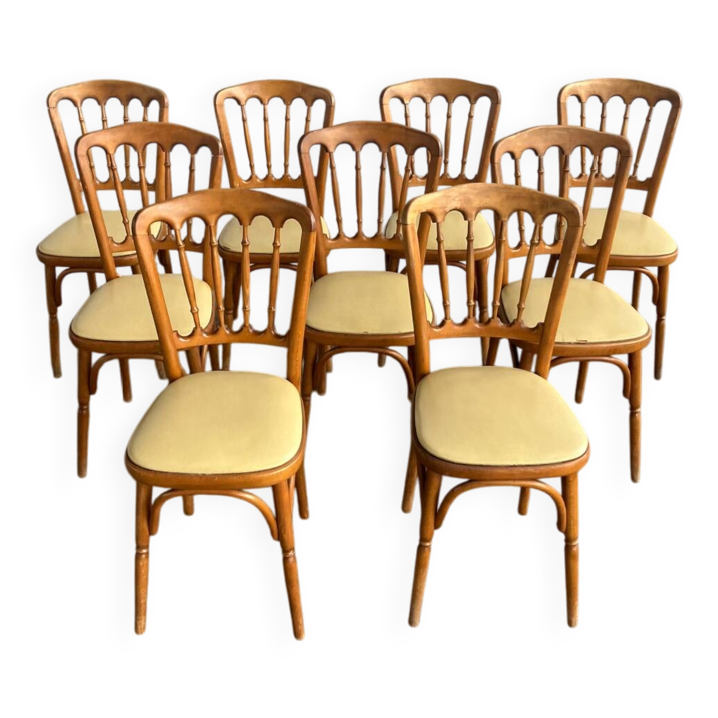 9 chaises bistrot Thonet | Selency