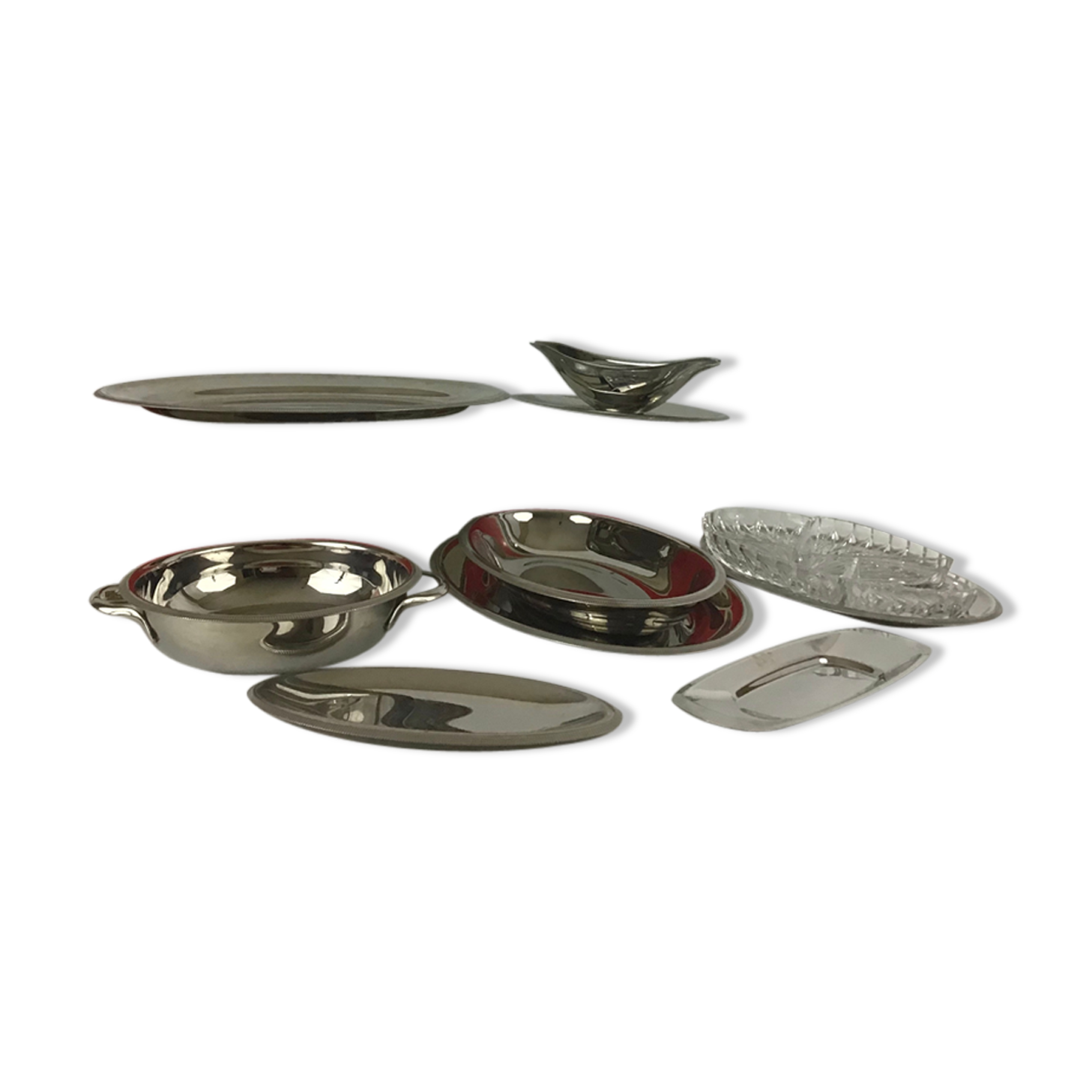 Ensemble de plats en Inox Remy Letang | Selency