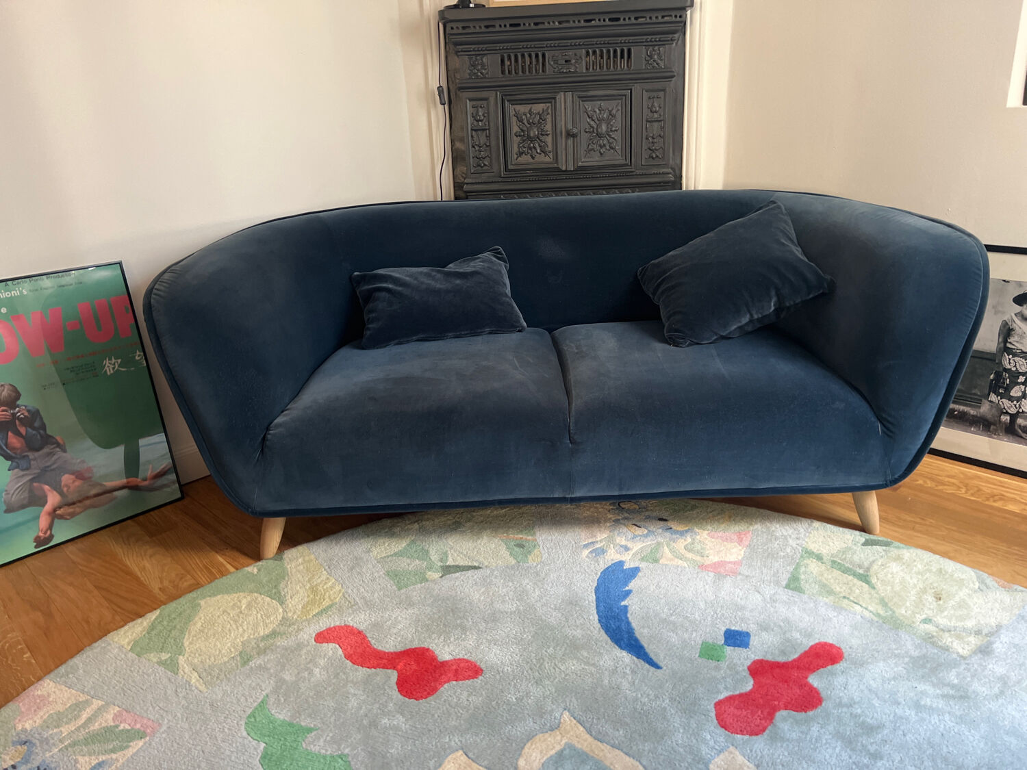 Canapé navy blue | Selency