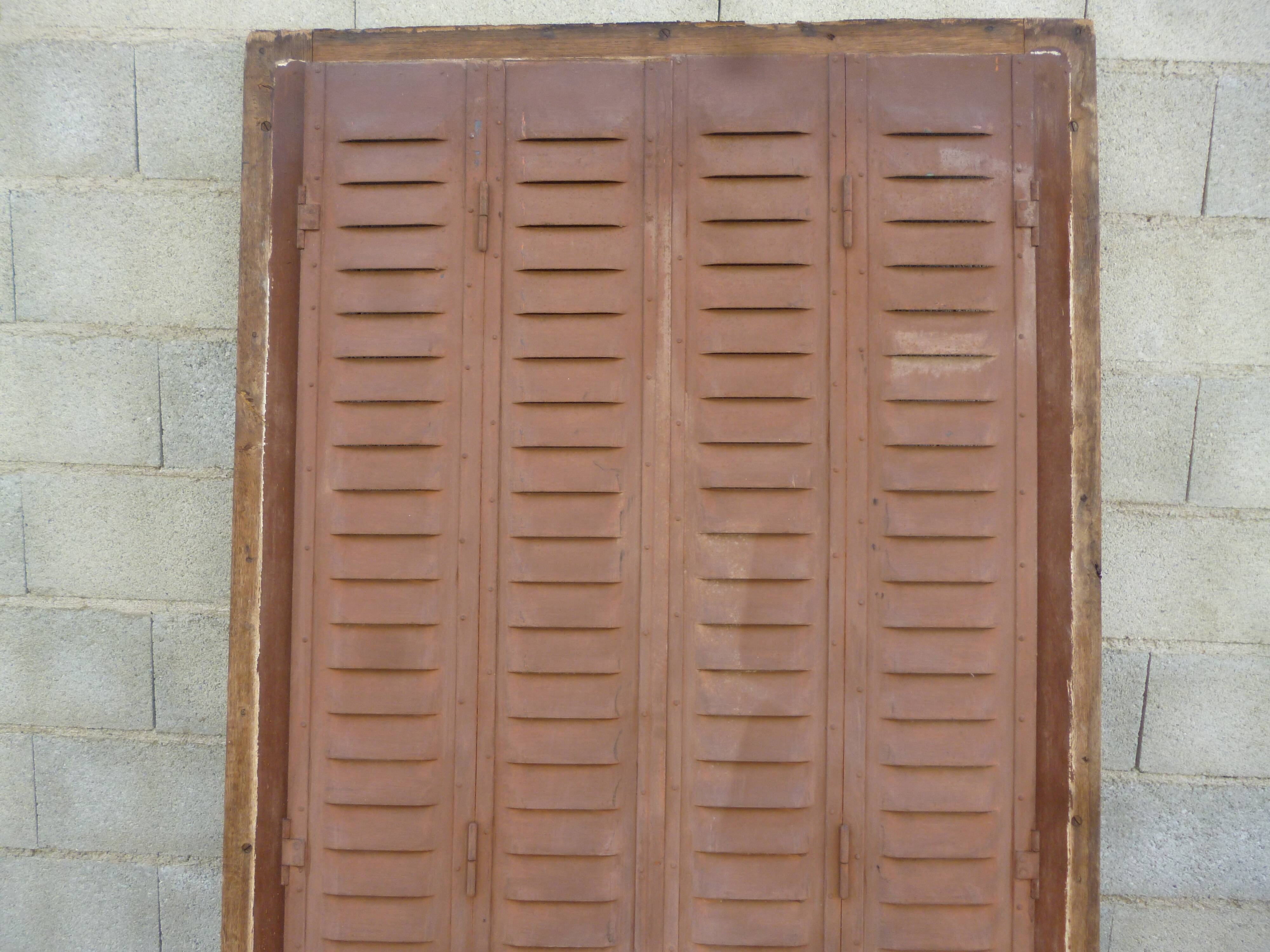 Volet métal persienne | Selency