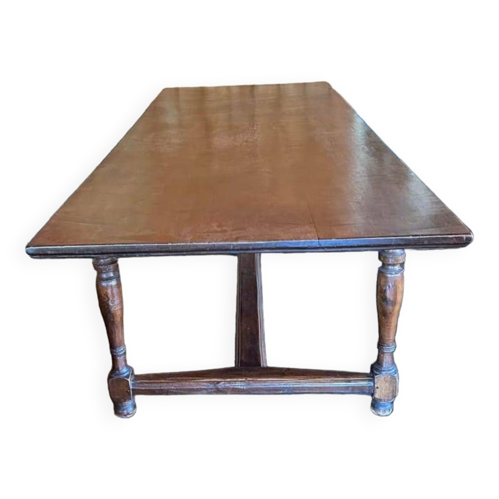 Table type monastère en bois massif | Selency