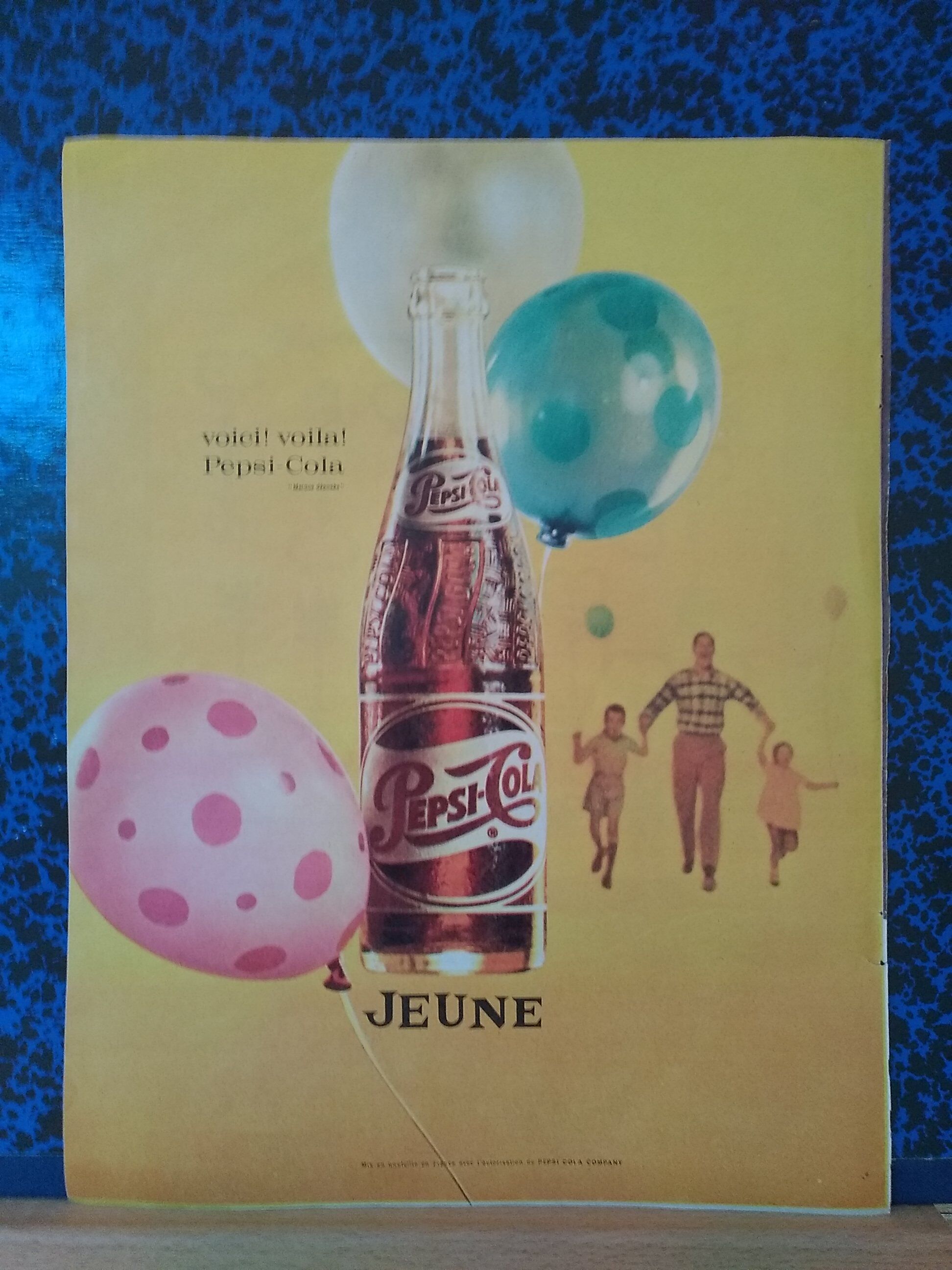 Une publicité papier Pepsi - Cola | Selency