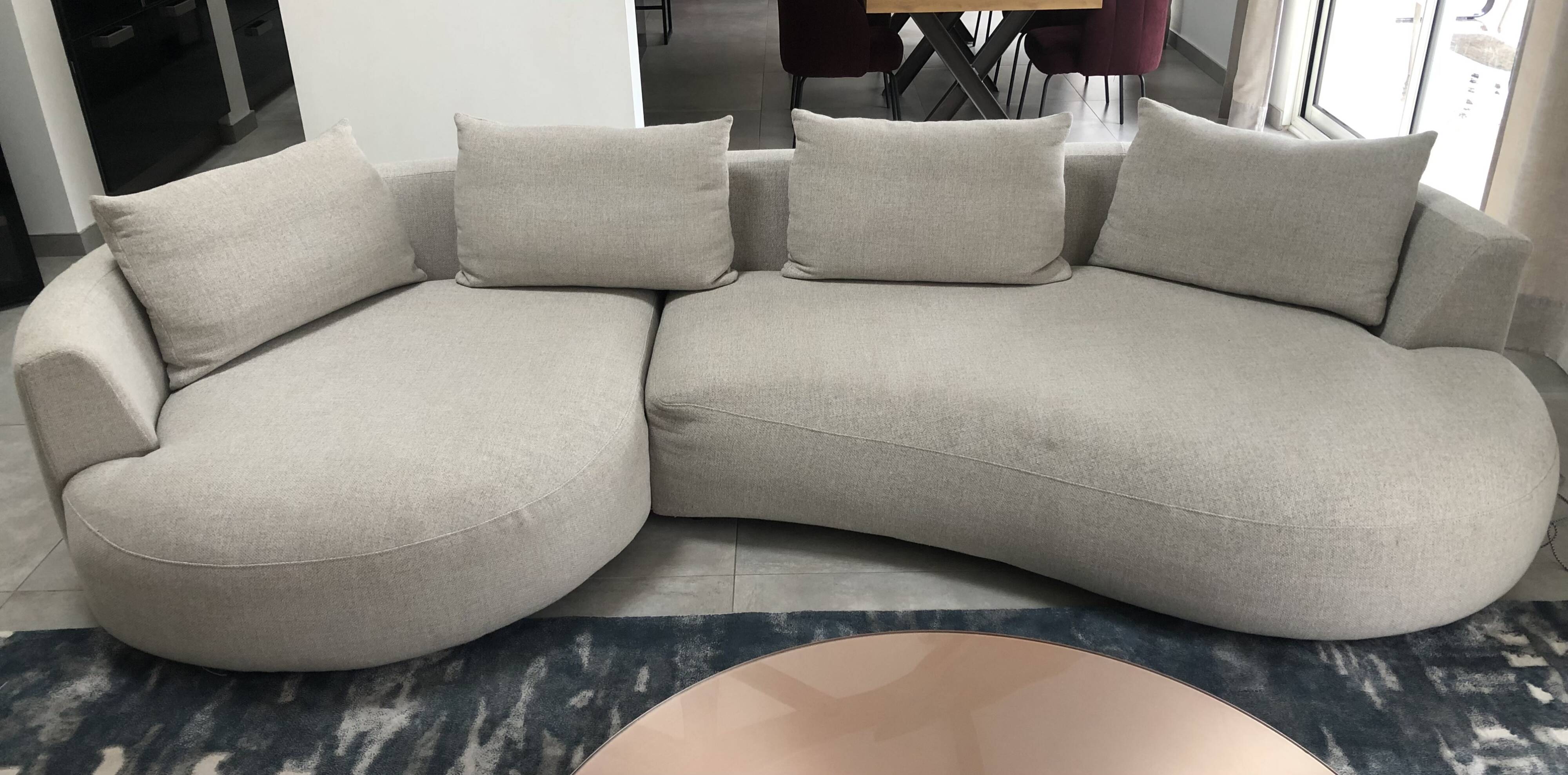 Canapé arrondi Cagliari Habitat | Selency