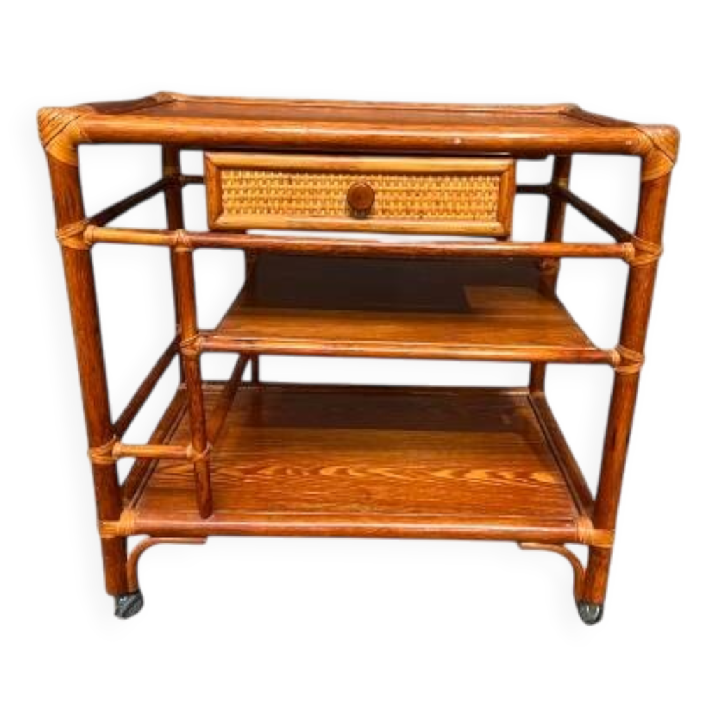 Desserte en rotin | Selency