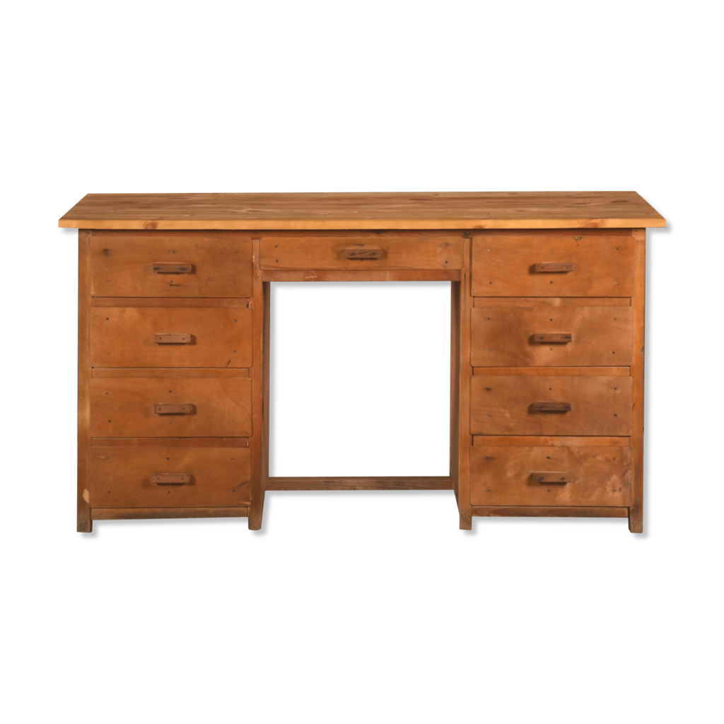 Table industrielle vintage buffet de bureau vintage | Selency