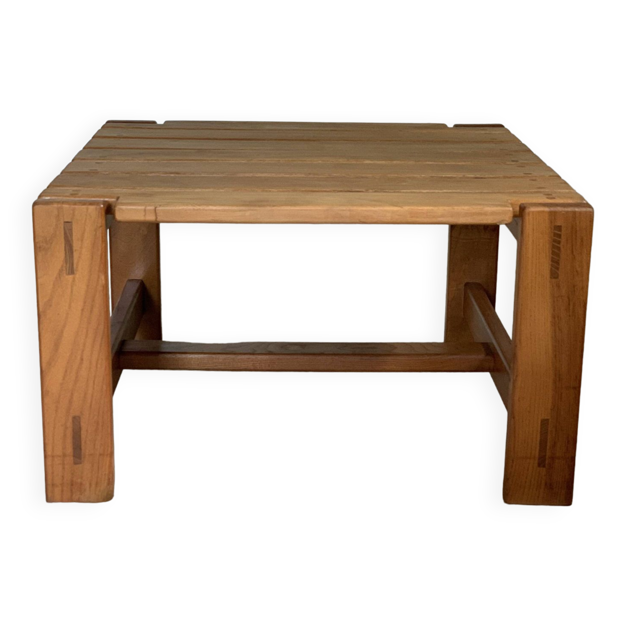 Table basse orme massif vintage | Selency