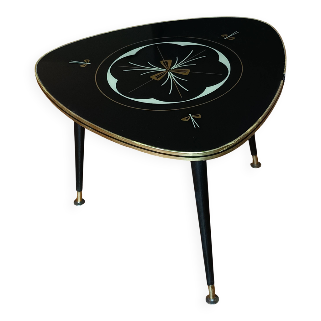 Table basse tripode, années 60 | Selency