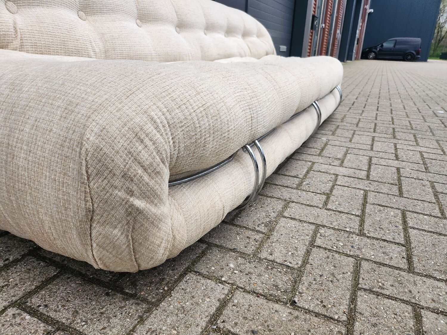 Canapé 4 places Cassina Soriana par Afra et Tobia Scarpa | Selency