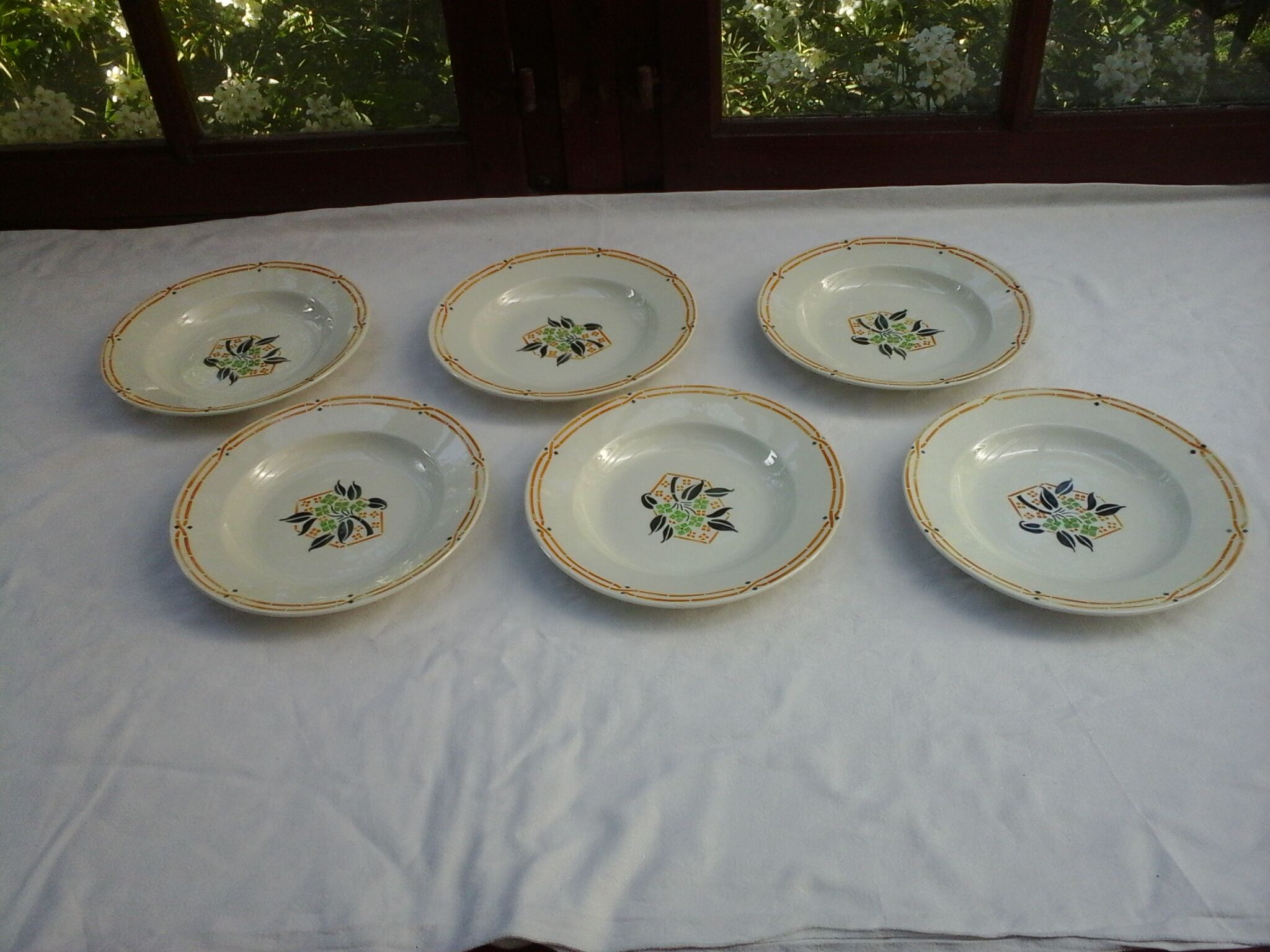 Dining & Serving Plates Vintage HBCM country hollow plate Home & Living ...