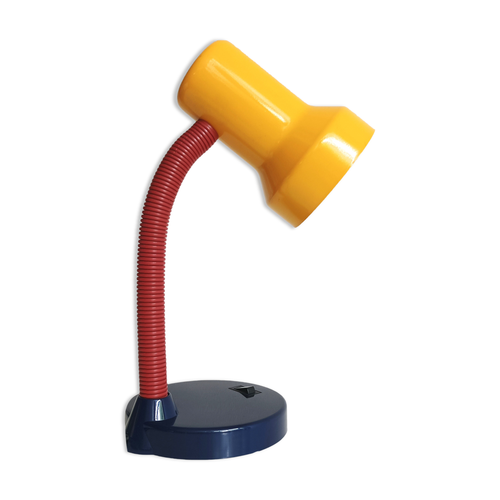 Lampe flexible tricolore 80s état excellent | Selency