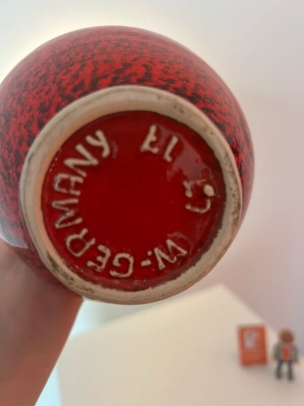 Lampe de table vintage en céramique Bay – vase en forme de cruche avec ...