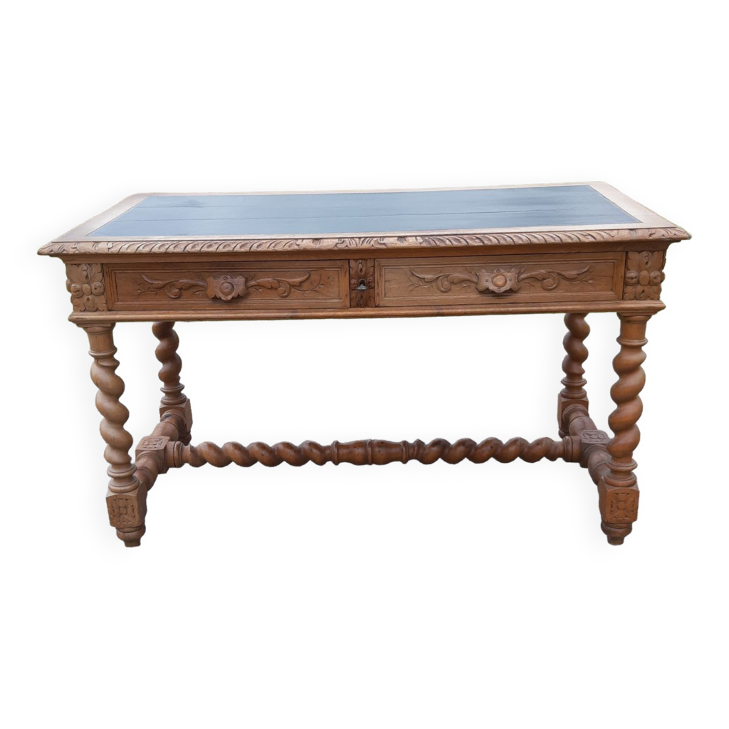 Bureau Chêne De Style Louis Xiii Selency